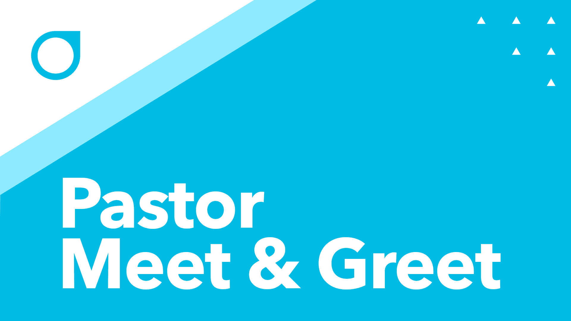 Pastor Meet & Greet - Oasis Church