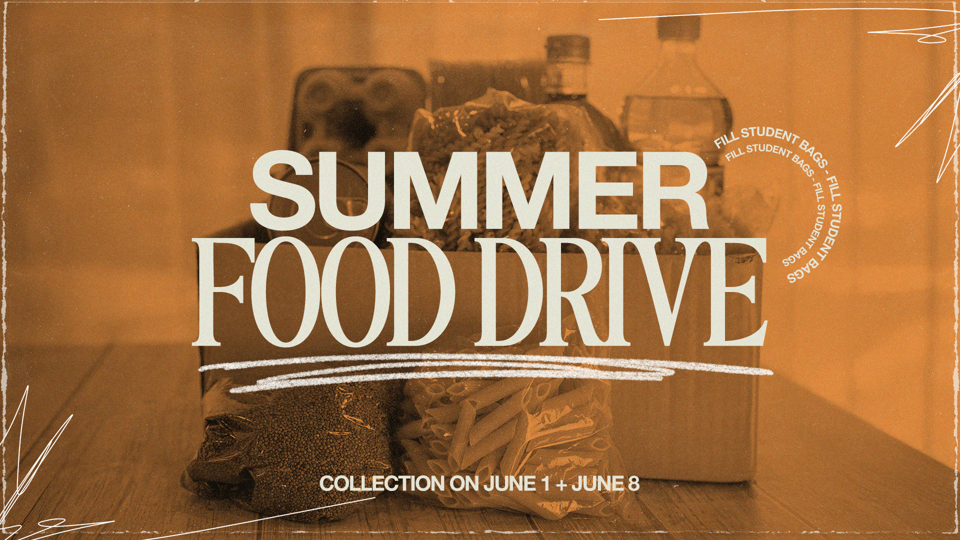 Summer Food Drive - Oasis Church